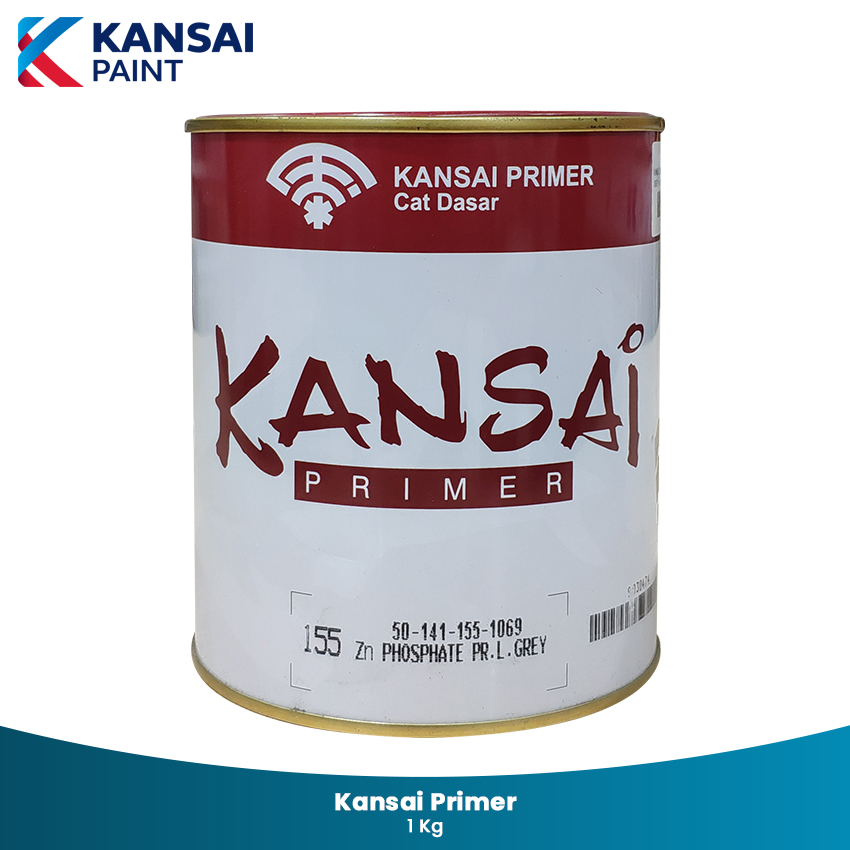 Jual Kansai Zinc Chromate Cat Primer Besi 141-113 1Kg Prim.Green