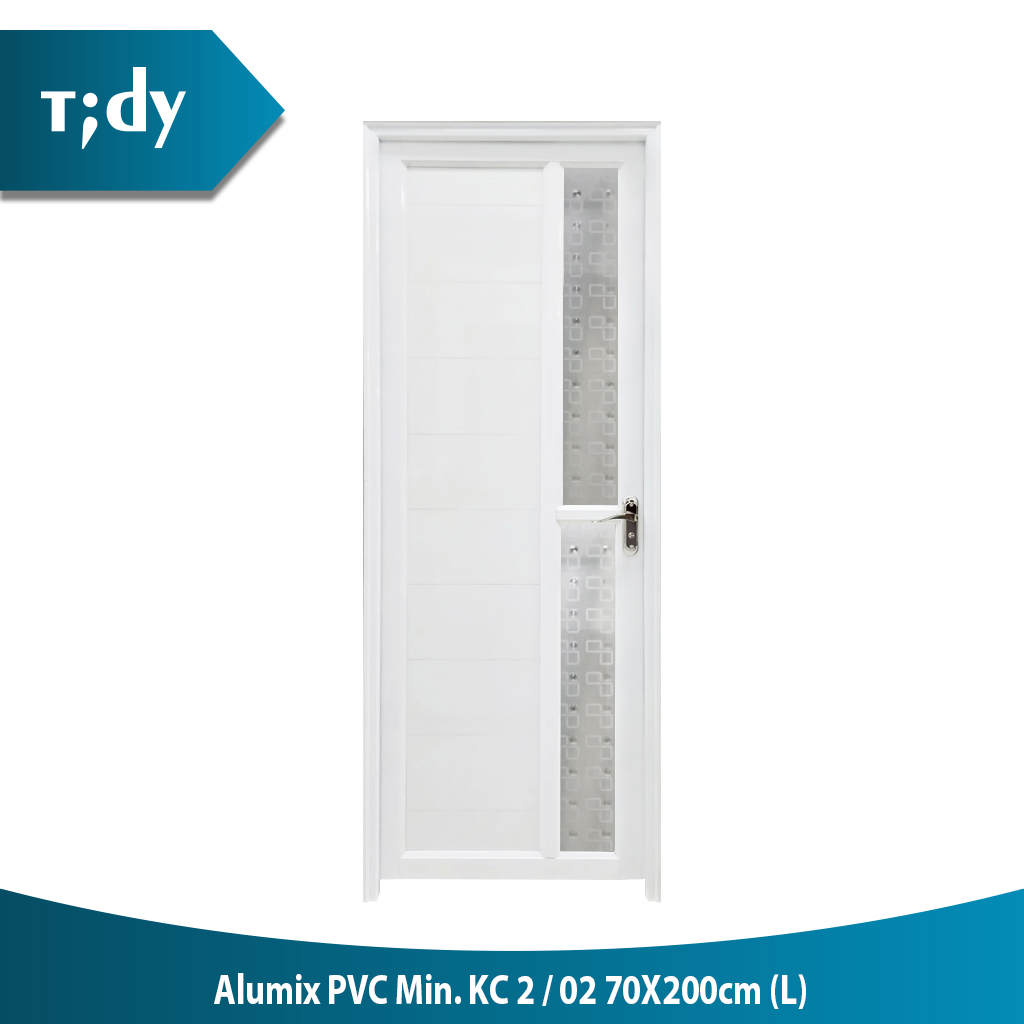 Jual PINTU - TIDY ALUMIX PVC MIN KC 2 / 02 70X200CM L